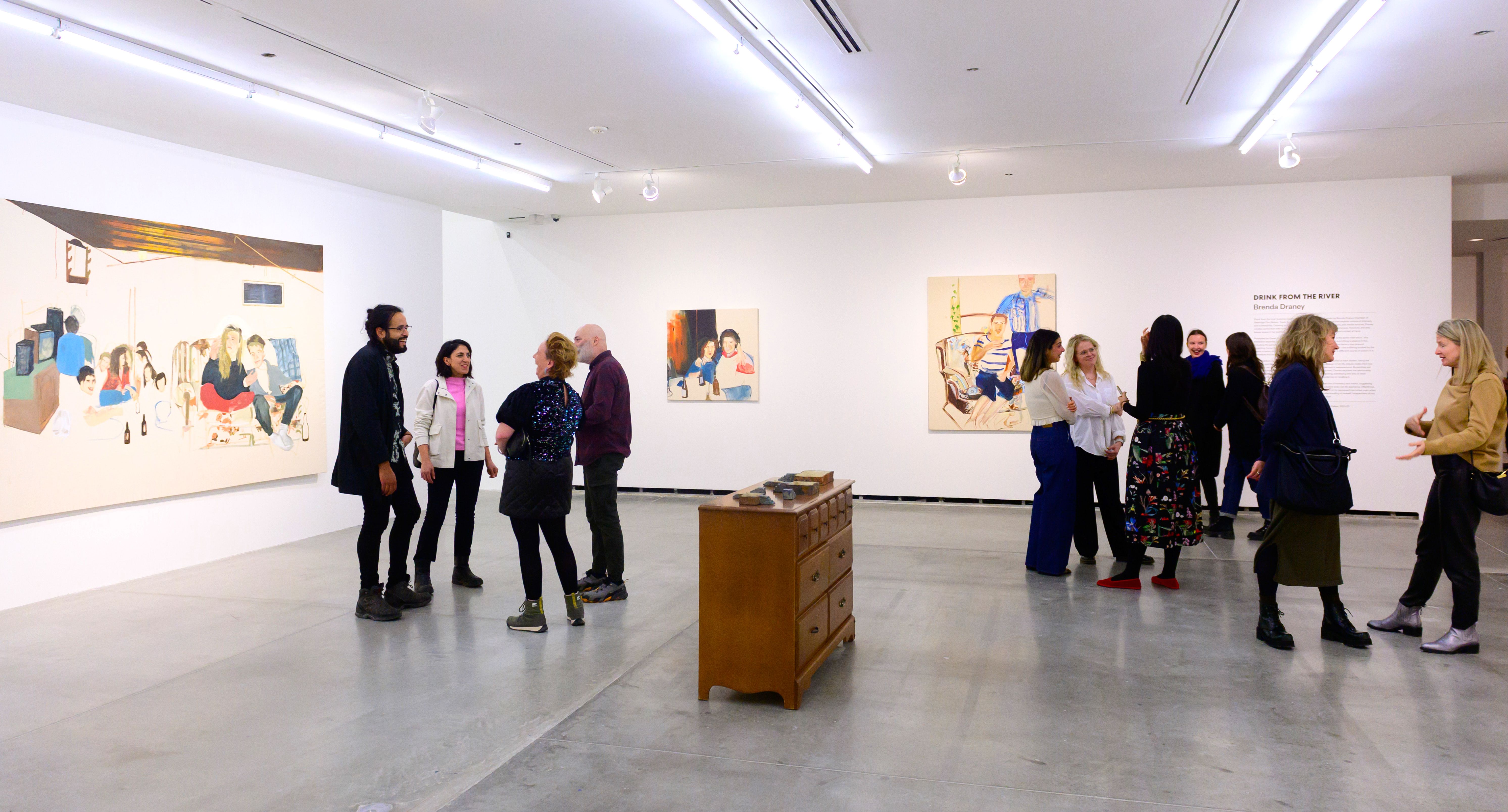 Curator and Artist Exhibition Walkthrough