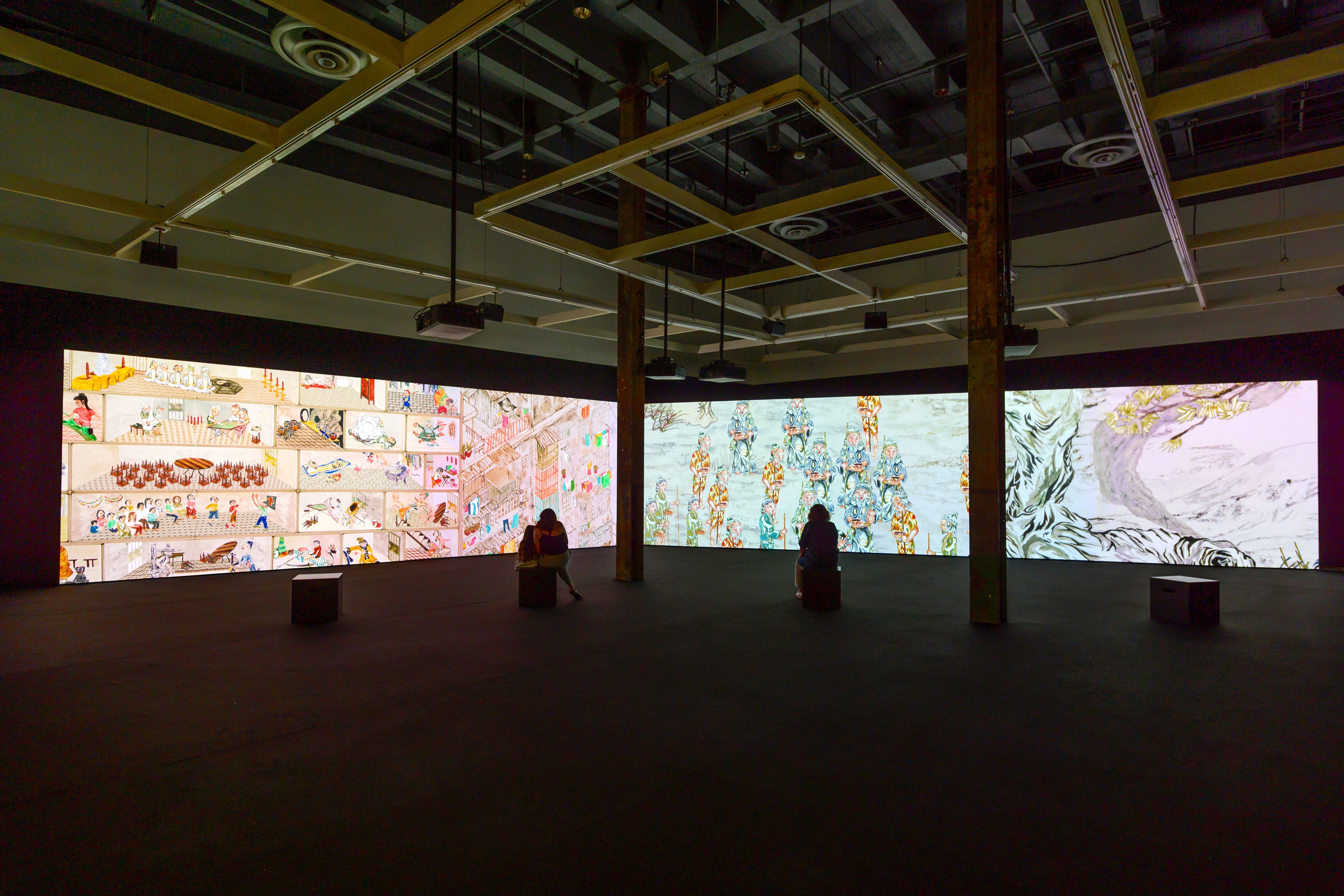 From swelling shadows, we draw our bows - The Power Plant